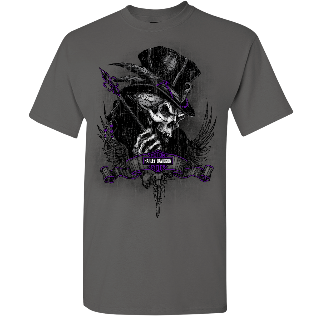 Voodoo Harley-Davidson Men's Comus Short Sleeve T-Shirt