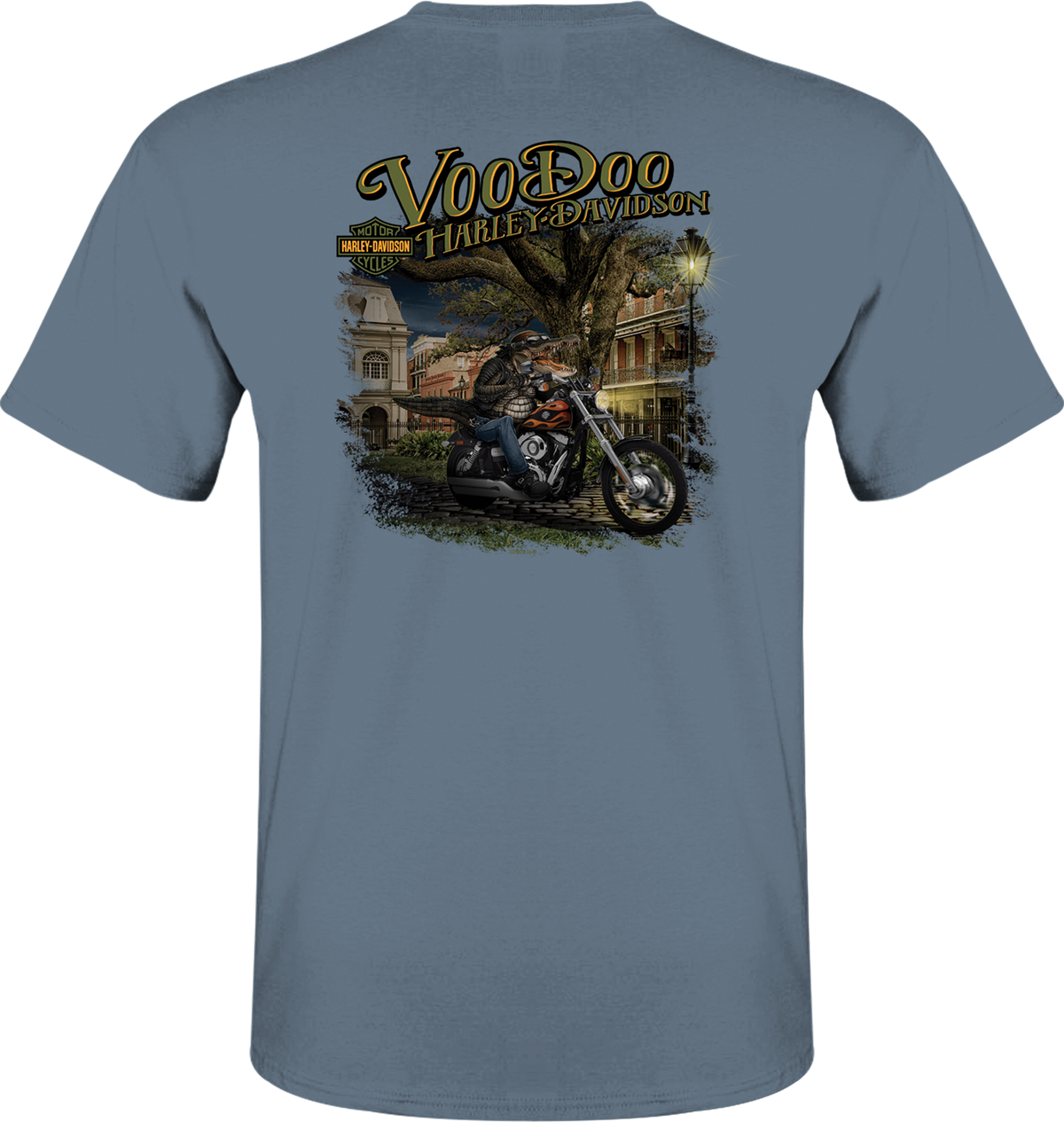 Gator to Ride Men's Short Sleeve T-Shirt — Voodoo Harley-Davidson